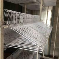 China 21g Per Pcs Wire Hanger For Dry Cleaning High Loading Capacity for sale