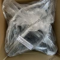 China Heavy Duty Silver Steel Hangers For Everyday Clothing for sale