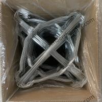 China Sturdy Galvanized Wire Clothes Hanger Set For Ample Clothing Storage for sale