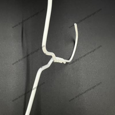 China 500 Pcs Per Carton Dry Cleaner Wire Hangers 1.9mm Hanger Diameter Carton Size 38*33*29cm for sale