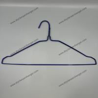 China 32g Per Pcs Vinyl Coated Steel Hanger Durable And Long-Lasting For Hanging for sale