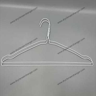 China Dry Cleaner Wire Hangers In 1.9mm 14.5guage For Your Laundry Business for sale