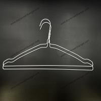 China Rust Resistance Laundry Wire Hangers Keep Your Clothes Neat In 16 Inch for sale