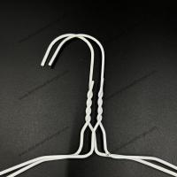 China Cost Effective 21g Dry Cleaner Wire Hangers With 1.9mm Wire For 500pcs Per Box for sale