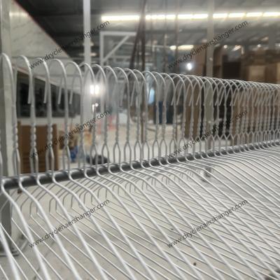China Eco-Friendly Dry Cleaner Wire Hangers 1100 Cartons Per Box Recyclable And Free Phosphate Free Material Type for sale