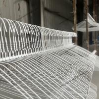 China 18 Inch 1.9mm  Dry Cleaner Hangers In Bulk  White Powder Coated for sale