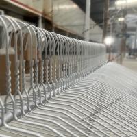 China 16 Inch Laundry Wire Hanger Dry Cleaner Customized Diameter for sale