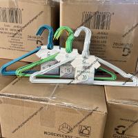 China PVC Materials Plastic Coated Wire Hanger High Hardness Professional Use for sale