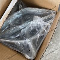 China Hanger Package 550 Pcs Per Carton Metallic Wire Clothes Hangers 23 G Per Pcs for sale
