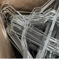 China Simple Galvanized Wire Garment Hangers With Long-Lasting Rust Resistance for sale