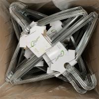 China Smooth Surface Wire Hangers Bulk 16 inch  For Professional Dry Cleaners for sale
