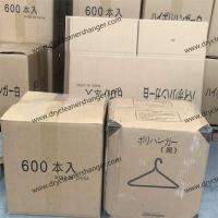 China White Blue Yellow Or Customized Plastic Coated Wire Hanger Strength Durable 650 Cartons / 20ft Container Loading Capacity for sale