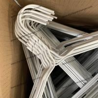 China Durable Material Plastic Coated Wire Hanger for wardrobe management for sale