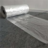 China Disposable Dry Cleaner Garment Bags 0.75Mil Clear Plastic Garment Bags For Dry Cleaners for sale