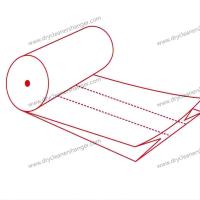 China Transparent Perforated Cleaners Plastic Bags LDPE On Roll For Cleaners for sale