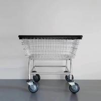 China 2 1/4  Laundry Basket Carts Rolling Laundry Basket Large Capacity for sale