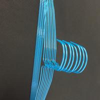China 16inch Dry Cleaning Consumables 14.5G Dry Cleaner Wire Hangers White for sale