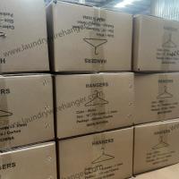 China Easy To Laundry Wire Hanger Package Standard 500pcs Per Carton for sale