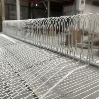 China Disposable Laundry Wire Hanger For Dry Cleaner Customized Diameter for sale