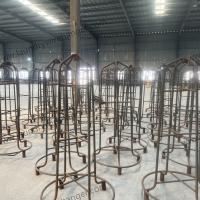 China 1150 Cartons/20ft Container Capacity Galvanized Wire Hanger In Silver for sale