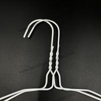 China 2.3mm Diameter Low Carbon Steel Dry Cleaner Wire Hangers for sale