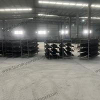 China Smooth Finished Electro Galvanized Steel Wire Hangers For Indoor Outdoor Clothes Organization for sale