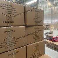 China Heavy-Duty Clothes Drying Wire Hanger With 1.9mm/14.5gauge Wire Diameter And 10.5kgs Carton Weight for sale