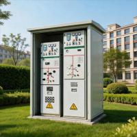 China RMU ring main unit compact pure air nitrogen insulated switchgear solution for  power distribution networks for sale