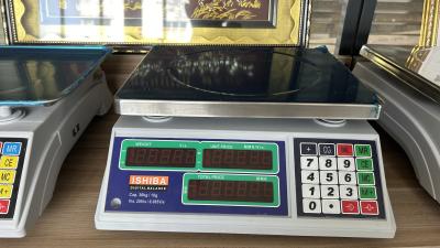 China 22mm Height Digital Weighing Scale with Long-Lasting AAA Battery and IP44 Protection for sale