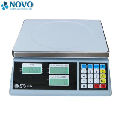 China Fashionable Digital Counting Scale Accurate 110V/220V Power Supply Large LCD for sale