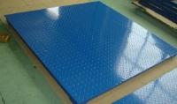 China Industrial Floor Weighing Scale 2 Ton 4 Load Cells Construction Metal Conduit Cable for sale