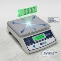 China Portable Digital Weighing Scale 100kg Folding Platform Battery Operated Carry Handle for sale