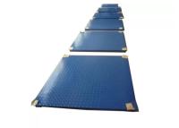 China Blue 1000kg Floor Weighing Scale For Trade Settlement for sale