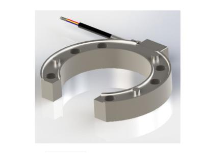 China 15V DC/AC Compact Structure Flange Pressure 15t Load Cell for sale