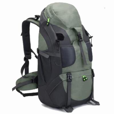 China Custom 50l Water Resistant Outdoor Sports Bag Travel Climbing Hiking Backpack for sale