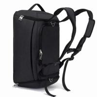 China Large Capacity Custom Logo Travel Waterproof Gym Bag With Shoe Compartment for sale
