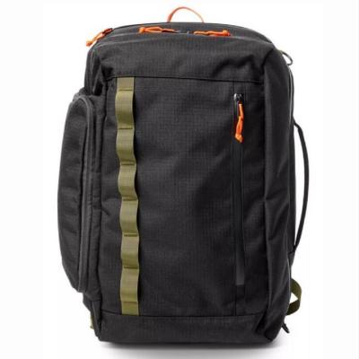 China Custom 35l Waterproof Wear Resistant Nylon Camping Travel Bag With Large Pockets for sale