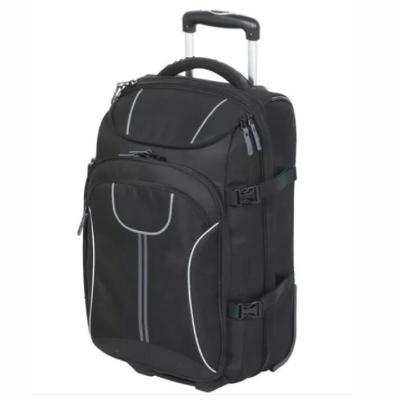 China Large Capacity Men's Wheeled Luggage Travel Bag Retractable for sale