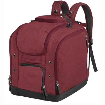 China Ski Boot Bag Ski Snowboard Boot Travel Backpack For Ski Helmet for sale
