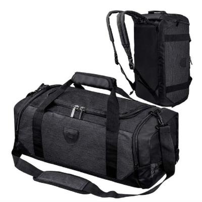 China Waterproof Shoulder Travel Sports Gym Duffel Bag with Shoe Compartment for sale