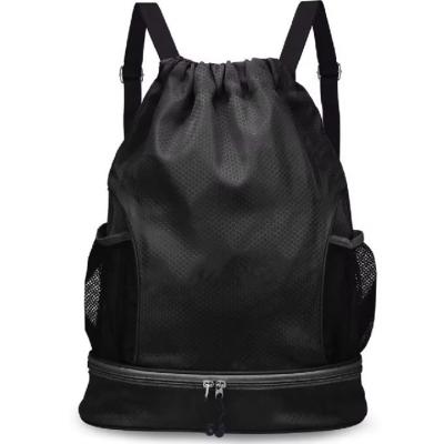 China Fashion Design Dry Wet Separation Drawstring Multifunctional Sport Bag Backpack for sale