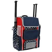 China Large Waterproof Softball Baseball Bag With Team Logo Shoe Compartment for sale
