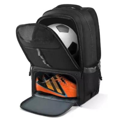 China Basketball Backpack For Boys Gym Sports Soccer Backpack With Ball Mesh Pocket for sale