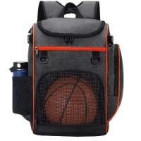 China Custom Large Capacity Multi Functional Basketball Backpack Sports Bag With Laptop Compartment for sale