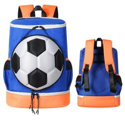China Custom School Casual Backpack Sports Bag Basketball Football Soccer Backpack Bag for sale