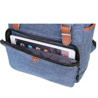 China Multi Color Office Laptop Bags / Canvas Laptop Backpack For Leisure And Work for sale