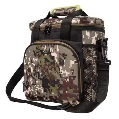 China Insulated Lunch Bag Office Stylish Polyester Fitness Waterproof Reusable Thermal Cooler Bag for sale