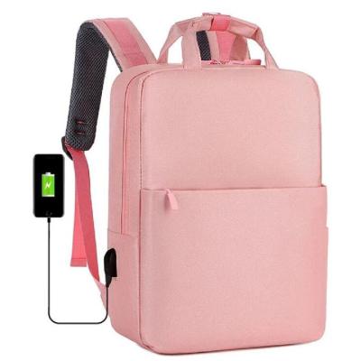 China Business Travel Waterproof Bags For Women Fashion Anti Theft Laptop Backpacks With Usb for sale