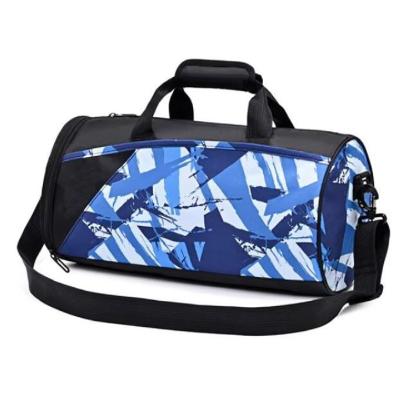 China Custom Basketball Football And Fitness Outdoor Luggage Waterproof Gym Travel Duffer Bag for sale