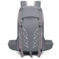 China Custom 50 L Hiking Sports Travel Breathable Waterproof Backpack for sale